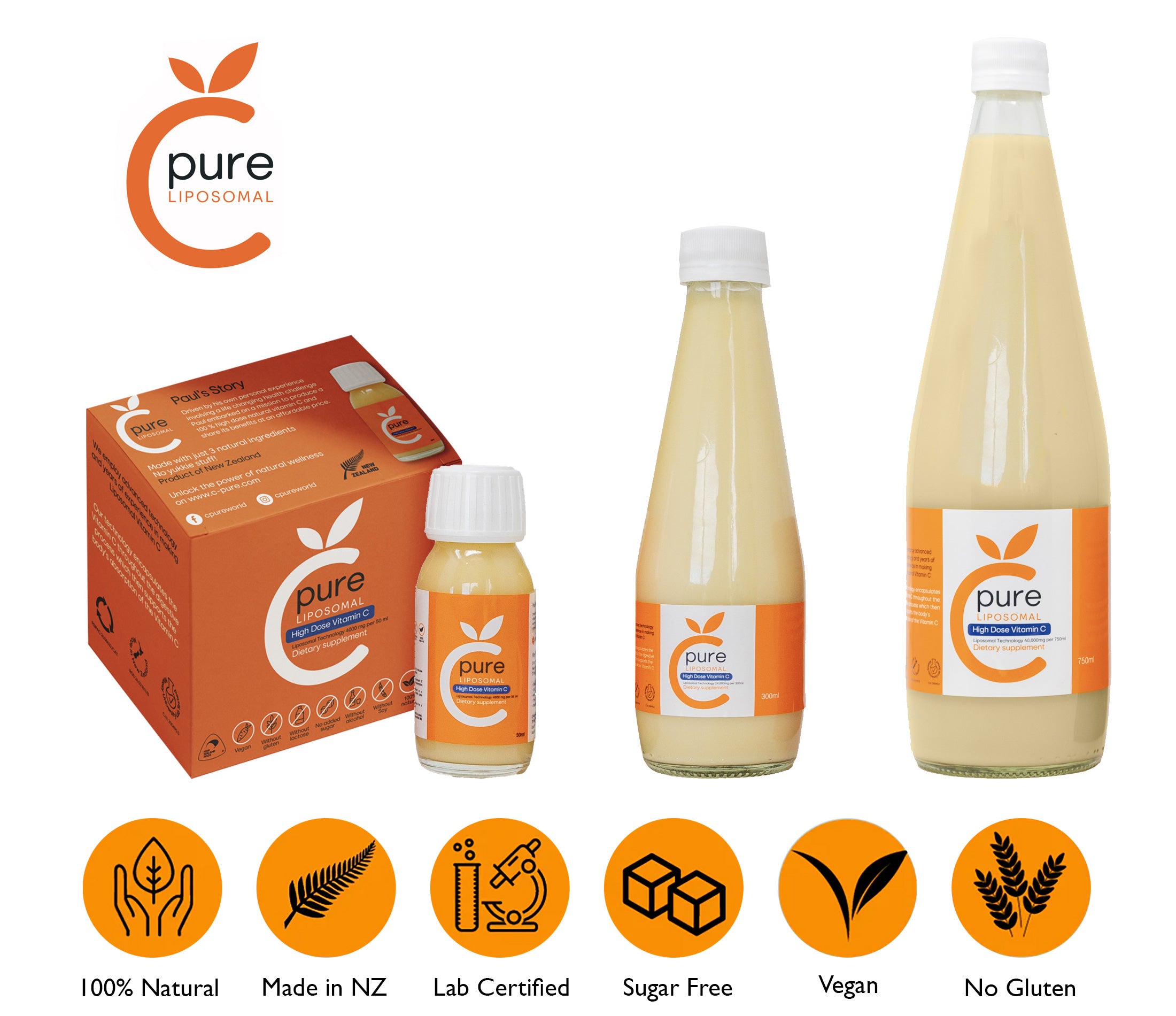 Liposomal Vitamin C | Buy Natural Lipo C Vitamin Drink in NZ Online – C ...